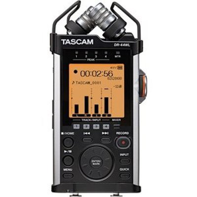 日本tascam影音产品线性PCM录音机DR-44WL VER2-J方便携带