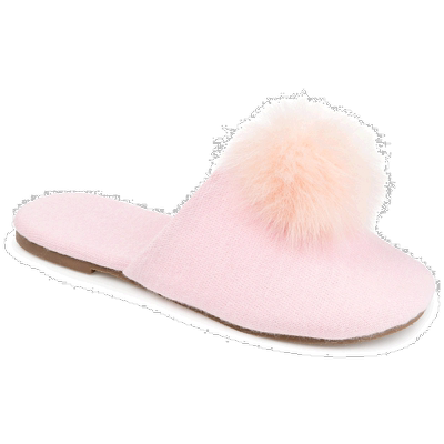 自营 Journee Collection 女装 Nightfall 拖鞋 - 粉色 美国奥莱