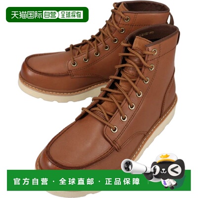 日本直邮SOREL SLABTOWN 62 MOC WP 防水靴天鹅绒棕褐色/烟草色 (