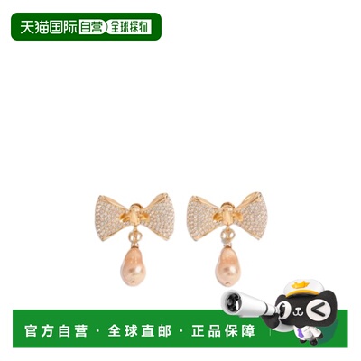 香港直邮VALENTINO 女士耳饰 WJ0AN5QVSA4Z AW2025 金色 Sans Fin