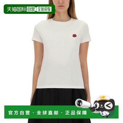 香港直邮KENZO 女士T恤 FF62TS2594SO02 CO 白色