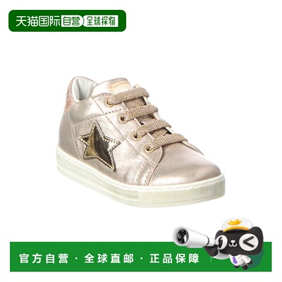 自营Naturino Falcotto Sasha Leather Sneaker - pink 美国奥莱