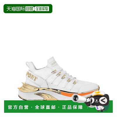 自营 plein sportRunner Chrome Surfer - 白色/橙色荧光 美国奥