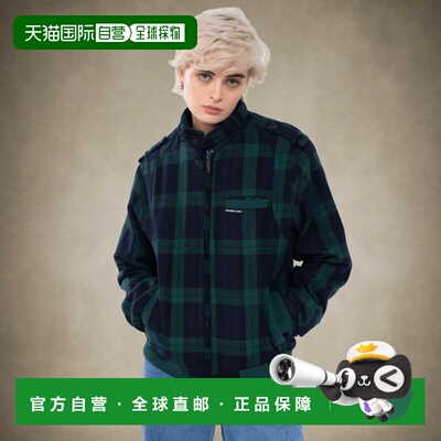 自营members onlyWomen's Oversized Wool Iconic Racer Jacket -