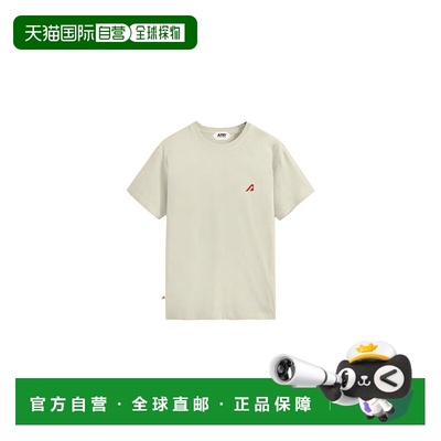 欧洲直邮AUTRY 男士T恤 TSEM422XCREAM