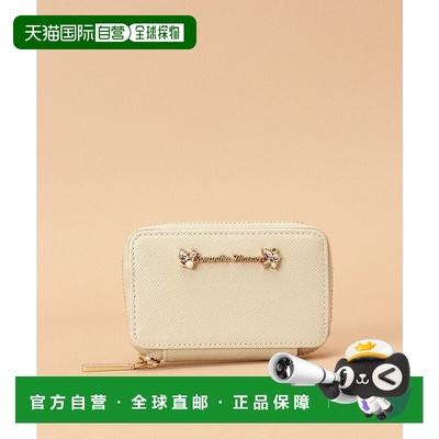 日本直邮Samantha Thavasa 亮片皮革钥匙包 SA1720DW77762 黑色