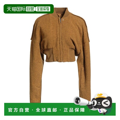 香港直邮rick owens 瑞克 欧文斯 女士 短夹克 yellow黄色 舒适时