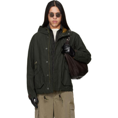 香港直邮barbour 巴伯尔 男士 绿色 Westoe Showerproof 夹克 MSP