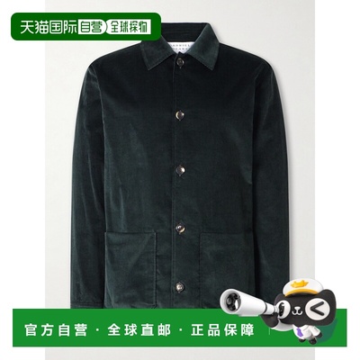 1h可退 香港直邮Gabriela Hearst 男士 Javier 棉质灯芯绒衬衫式