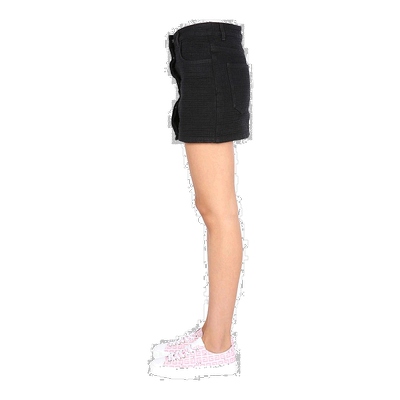 香港直邮GIVENCHY 女士半身裙 BW40J350PQ001 AW2022 黑色 牛仔迷