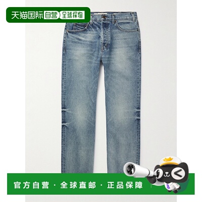 1h可退 香港直邮NILI LOTAN 男士 Billie 直筒牛仔裤 21884W1208W