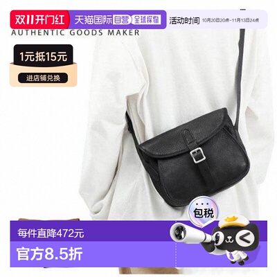 日本直邮SLOW fino女士迷你单肩包纯色皮质M码306S41K斜挎包背包