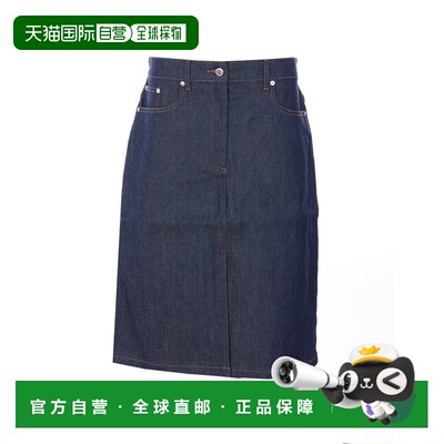 香港直邮A.P.C. 女士半身裙 SS2026 COGDFF06503IAI蓝色 长裙