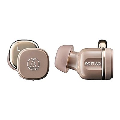 Audio Technica 完全无线耳机 ATH-SQ1TW2 卡布奇诺 小型