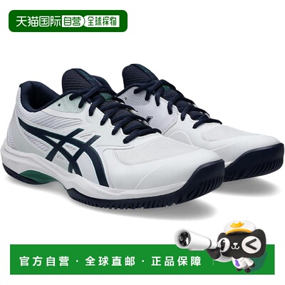 【日本直邮】亚瑟士 网球鞋 1041A489 102(白色/午夜蓝)