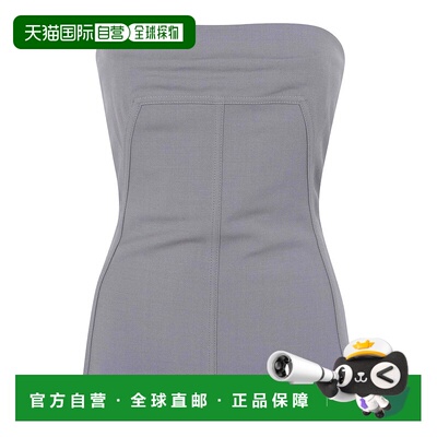 香港直邮RICK OWENS 女士背心吊带 RP02F5127WST28 AW2026 灰色