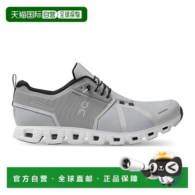 自营欧洲直邮On/昂跑 Cloud 5系列男士冰川色/白色再生聚酯纤维lo