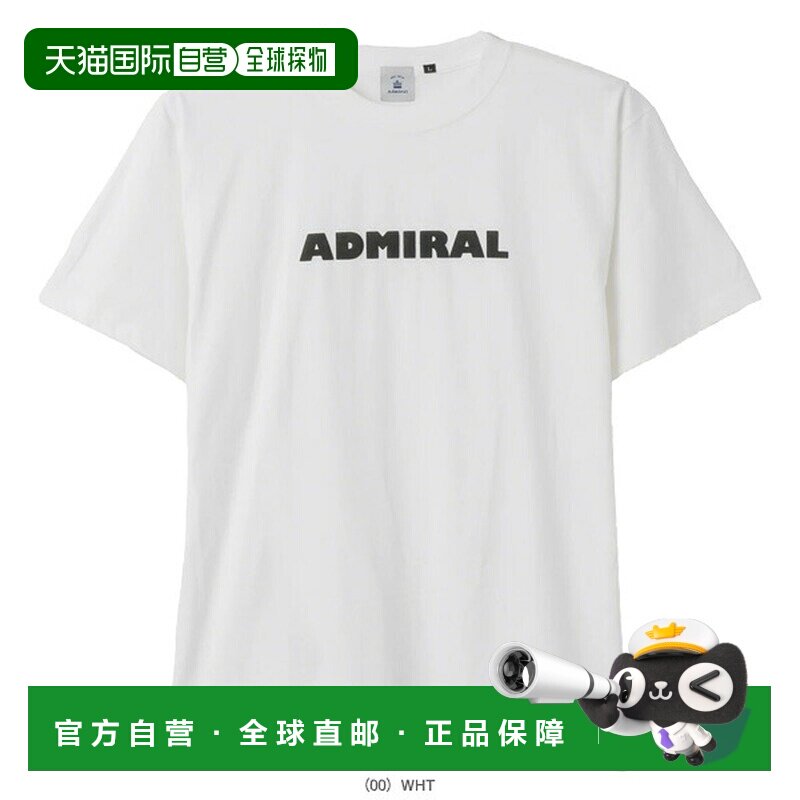 日本直邮Admiral 男女通用短袖T恤 ANUN612