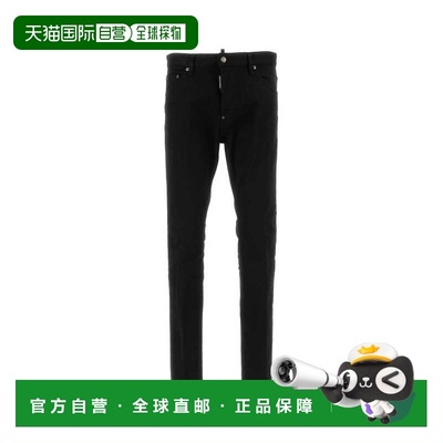 香港直邮DSQUARED2 男士牛仔裤 S74LB1742S39781900 AW2025直筒裤