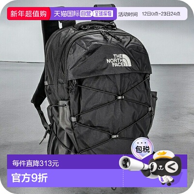 日本直邮北面 男士BLACK 款 BOREALIS 旅行登山户外双肩包新款