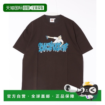 1h可退 日本直邮Dickies x ESOW 男女同款半袖T恤（喷绘设计） DC