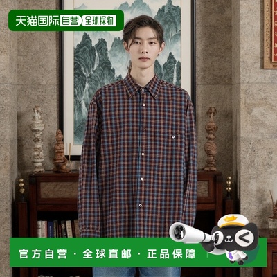 韩国直邮MIMTHEWARDROBE男士男衬衫M232SH1BG MAKERS COTTON CHEC