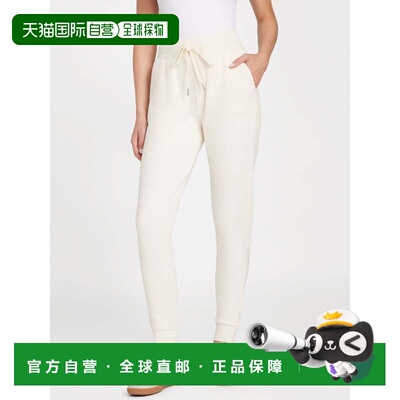 自营guessZendra Fleece Joggers - spirit white 美国奥莱直发