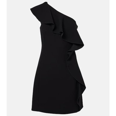 潮奢 MaxMara 麦斯玛拉 女士 Giacomo sablé 荷叶边迷你连衣裙