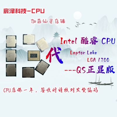 intel13代i513400i913900QSCPU