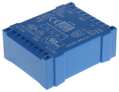 BLOCK FL4/15 4VA 2x15V PCB 变压器