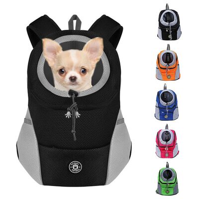 Pet Backpack Portable Portable dog Double Shoulder bag  Outd