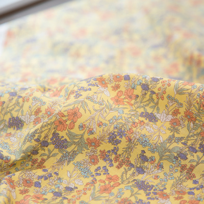 HOKKOH进口纯棉碎花服装布料