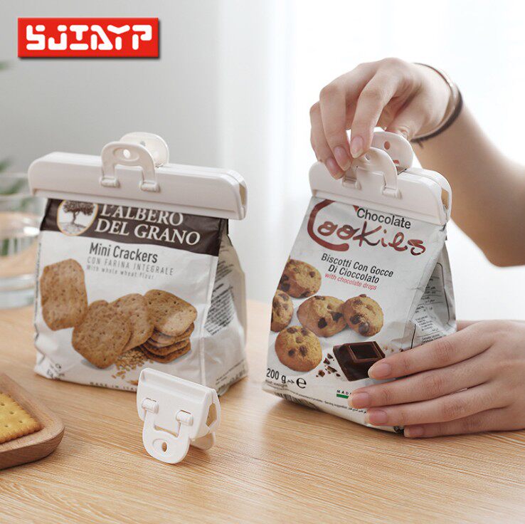 零食封口夹 牛奶密封夹食品防潮夹 食物袋保鲜夹 零食薯片密封夹