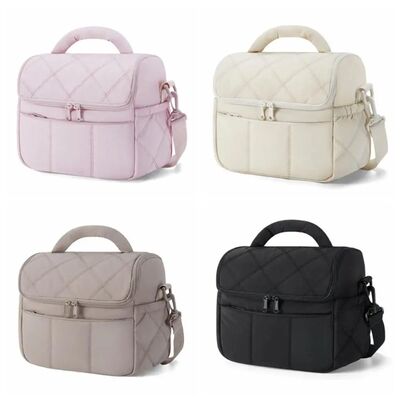 New Nylon Lunch Bag Reusable Multi-functional Insulated Lunc