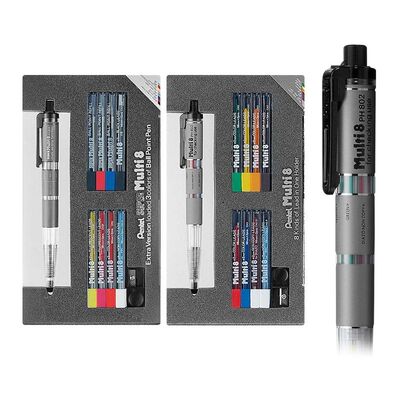 Japan Pentel Multi+8 2.0mm Automatic Knock Mechanical Colore