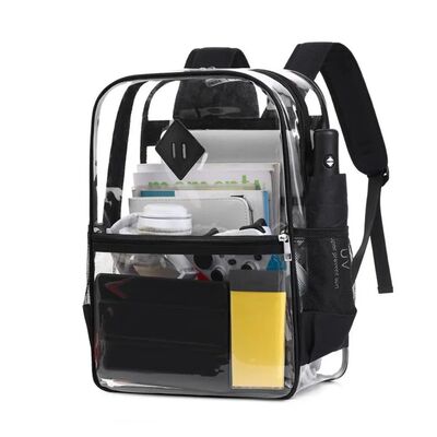 Exquisite Large Capacity Transparent Backpacks PVC Waterproo
