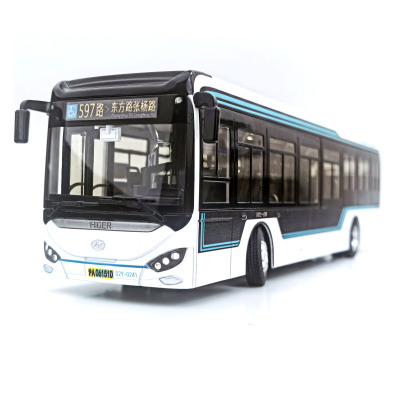 143上海公交申沃纯电动客车模型