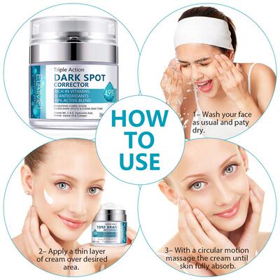 Lighten the fragrance and light the colored brown freckles.