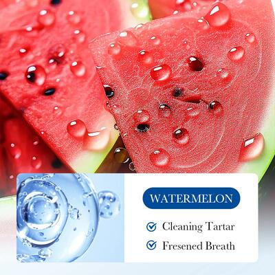 Watermelon saliva cleans the mouth and cleans the mouths of