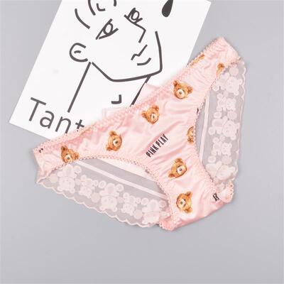 New Years lovers underpants with rabbits are low-lying, an
