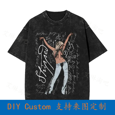 New Christina Aguilera World Tour Vintage Oversized T-Shirt