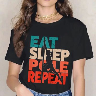 Funny Acrobatics Saying - Pole Dancing & Pole Dance T-Shirt
