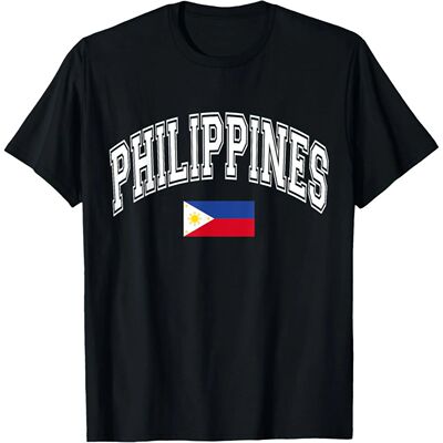 Funny Philippines Filipino Flag Graphic T Shirts Men Women C