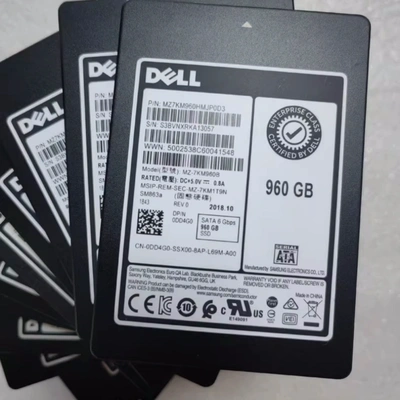 Dell 960GB SSD SATA MU MLC 2.5 0DD4G0 SM863A 服务器固态硬盘