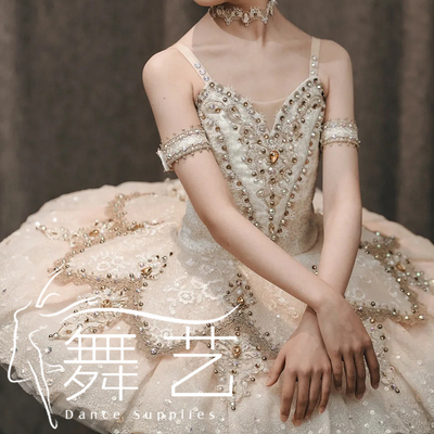 芭蕾tutu裙定制银仙子帕基塔演出服雷蒙达波兰舞曲芭蕾舞裙