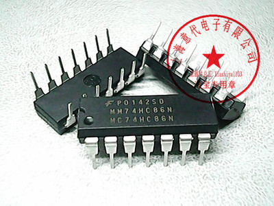 MM74HC86N  仙童  74HC86【正品原装】赛格市场G332室实体店 现货