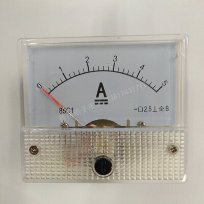 85C1-5A 直流指针式电流表 电流电压表 仪表