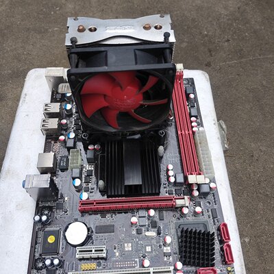 议价拆机：X58DV6OA主板+AMD CPU+散热器套装