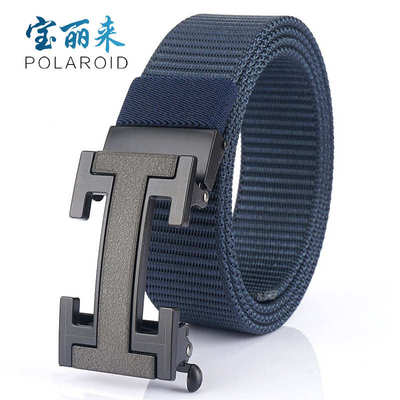 工厂快手男士皮带尼龙套装belt自动扣腰带皮带男商务