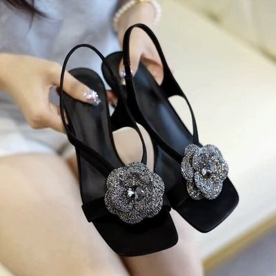Temperament Sandals Flower Women's Shoes girl's Sandals
